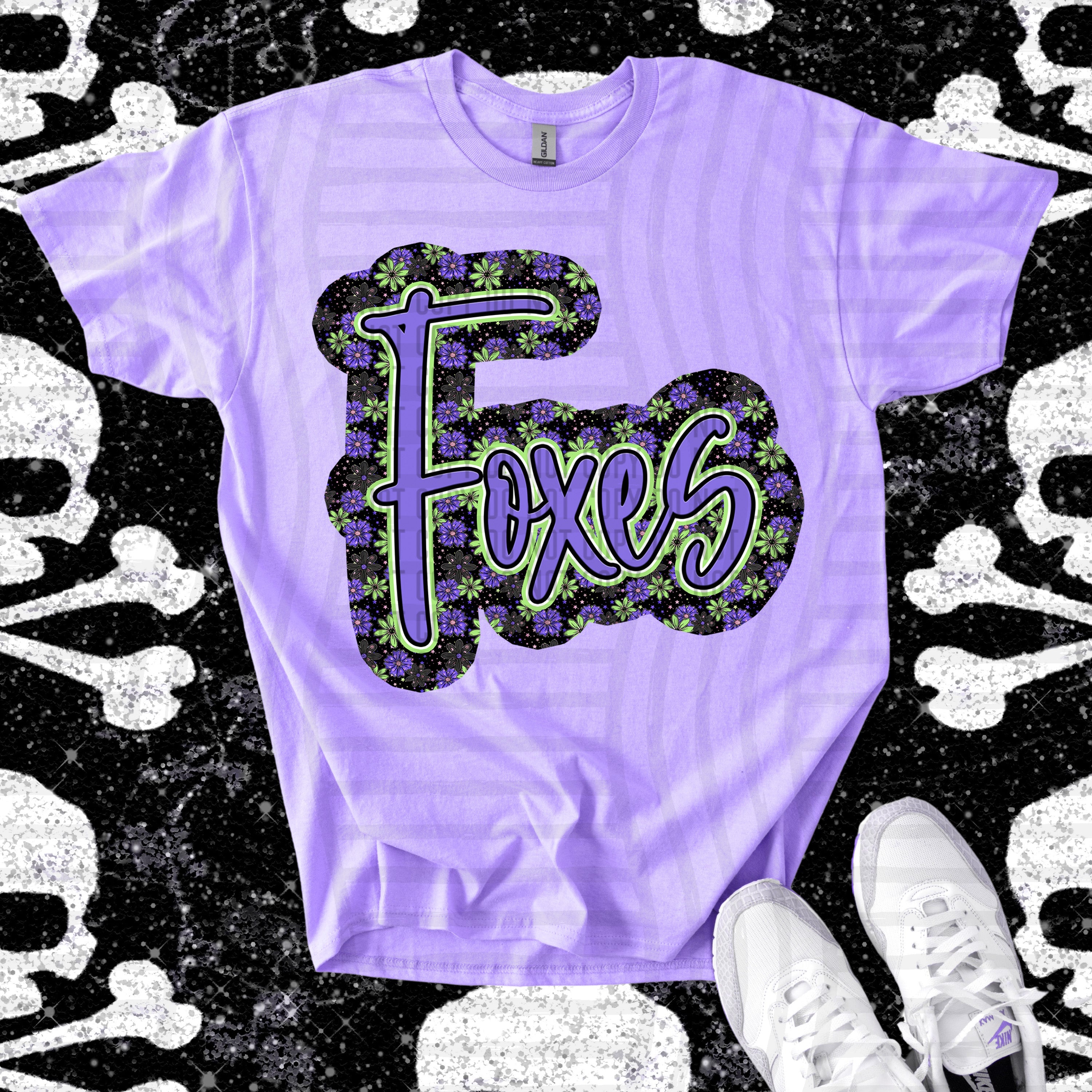 Foxes (spooky mascot) – trendyteesbyleslie