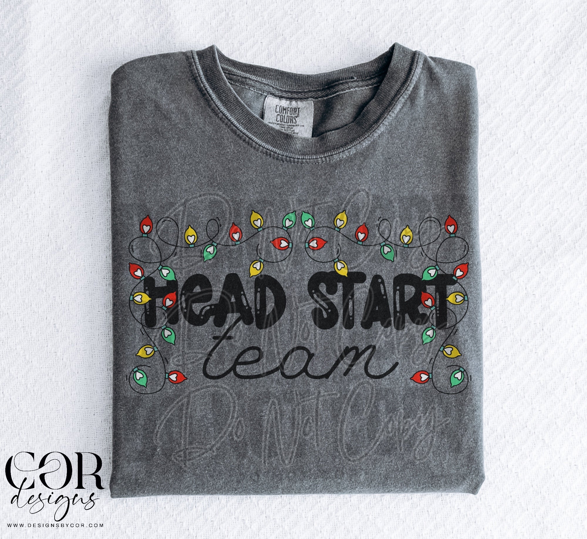 Head Start Team (Christmas lights) – trendyteesbyleslie